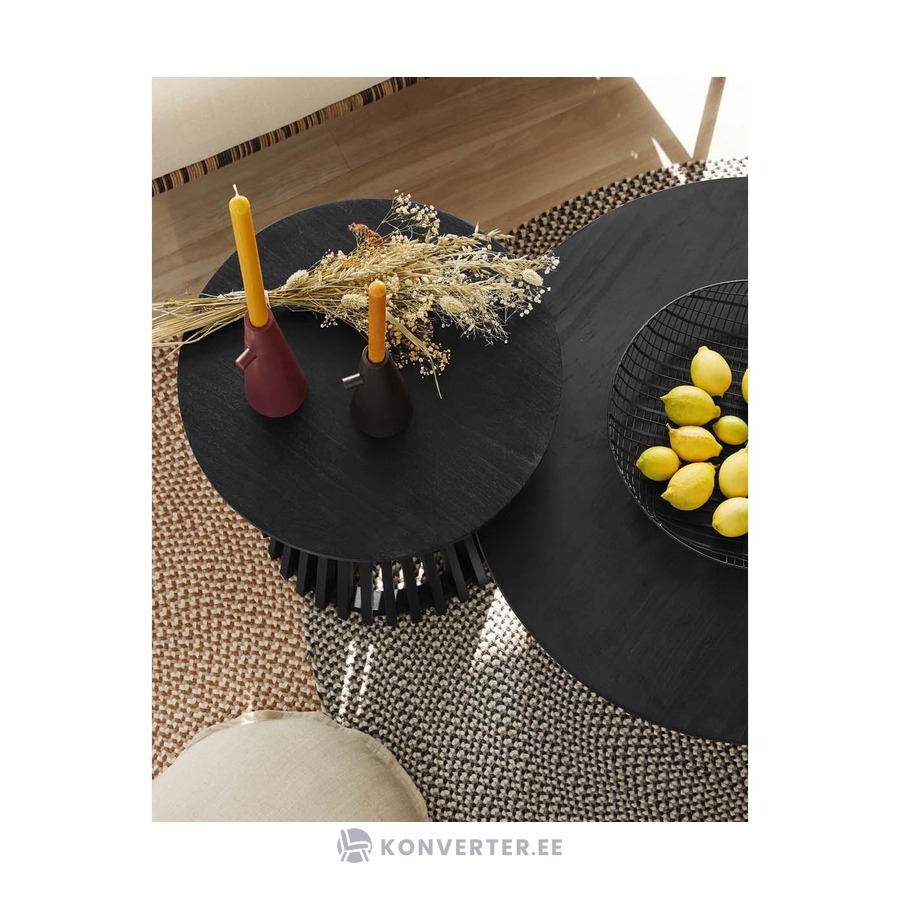 Must Disain Täispuit Diivanilaud Jeanette (Julià Grup) - Konverter ...